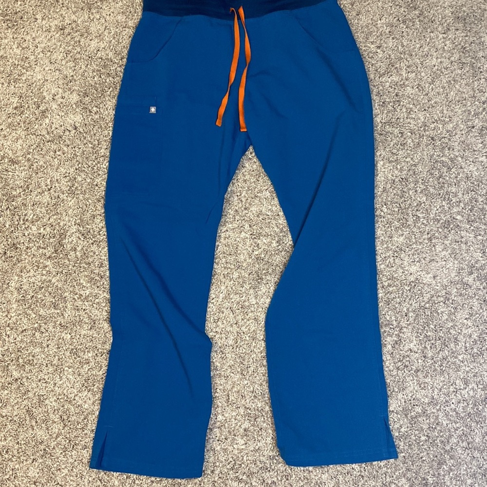 Figs Kade Cargo Pants Alps Blue - Gem